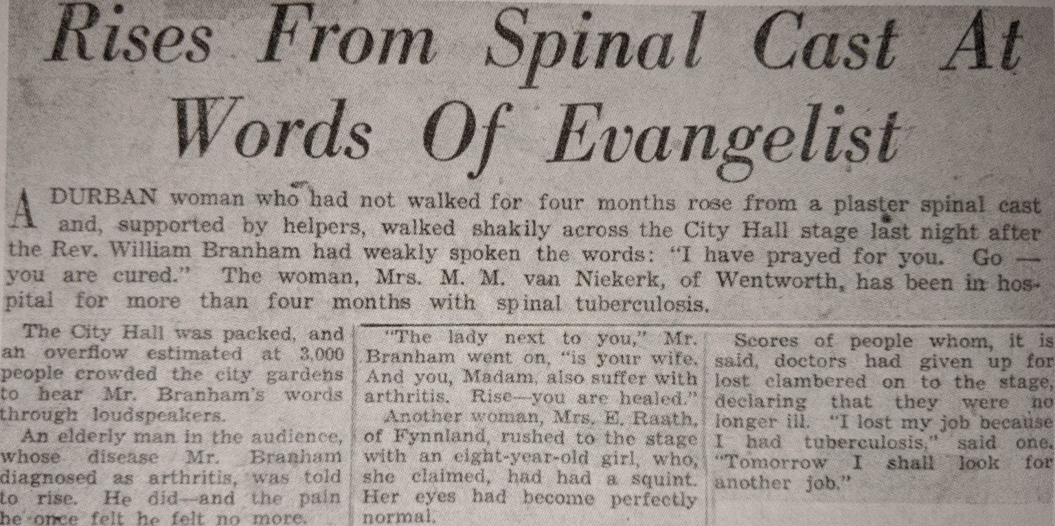 Rev. William Branham - Faith Assembly Church - Sermons & Contenders