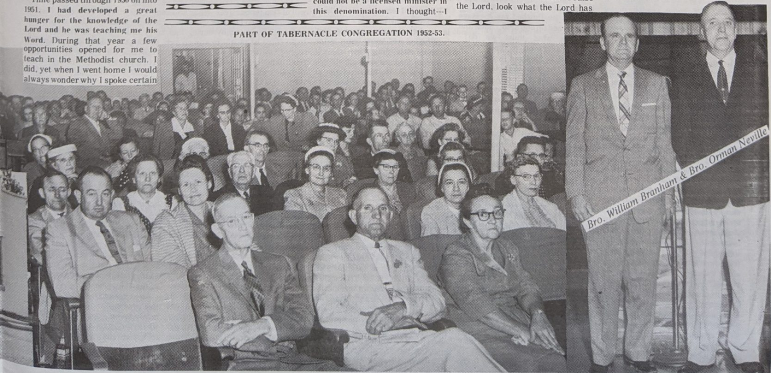 Rev. William Branham - Faith Assembly Church - Sermons & Contenders